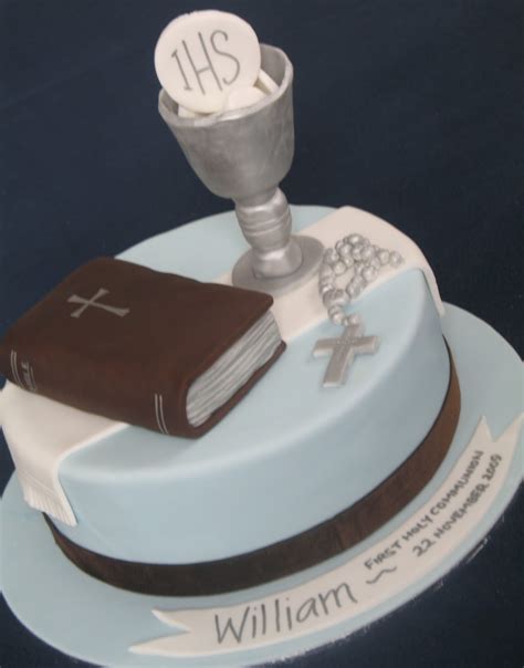 Blissfully Sweet First Holy Communion Cake