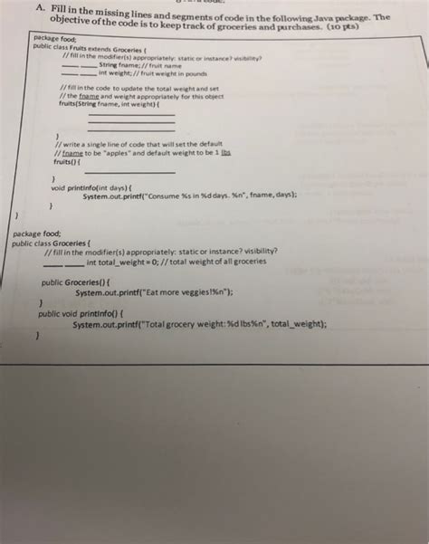 solved a fill in the missing lines and seeme in the miss