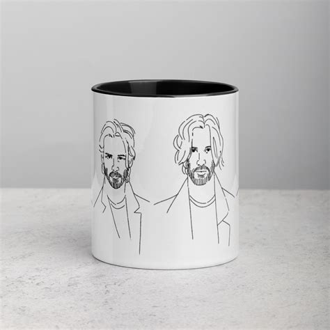 Keanu Reeves Coffee Mug Keanu Reeves Cup John Wick Keanu Reeves