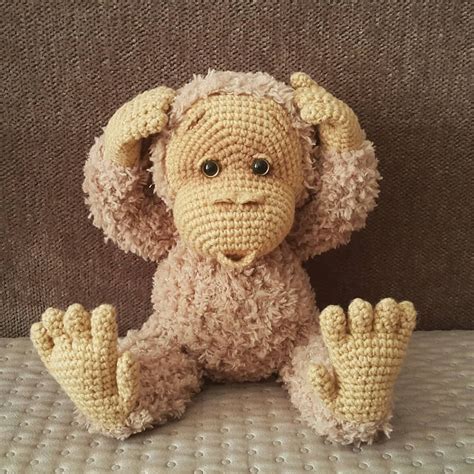 Crochet Pattern For Monkey
