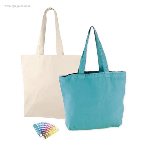 Bolsa algodón personalizada Pantone RG regalos publicitarios