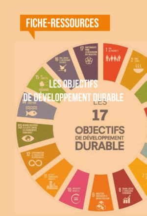 Fiche ressources Les 17 Objectifs de Développement Durable ou les 17