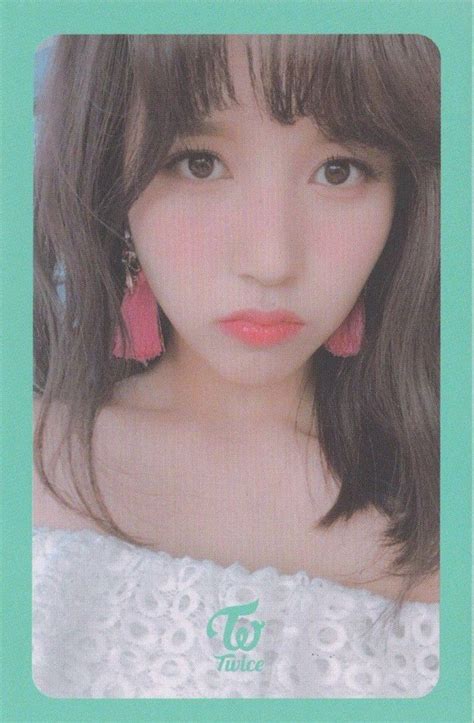 SCAN Summer Nights Photocard Mina Photocard Mina Summer Nights