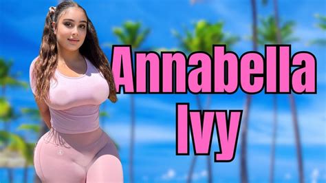 Annabella Ivy Curvy Model Bio Wiki Facts Age Height Weight And