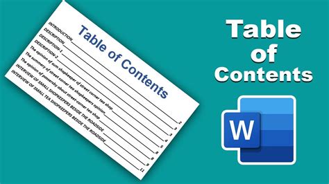 how to create table of contents in microsoft word 2016 windows youtube