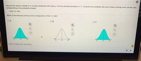 Solved Assume The Random Variable X Is Normally Distributed Chegg