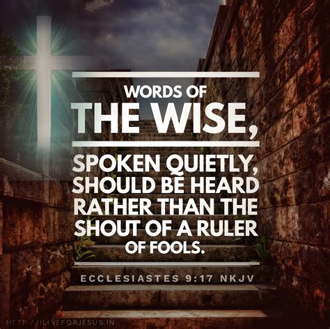Words Of The Wise I Live For Jesus
