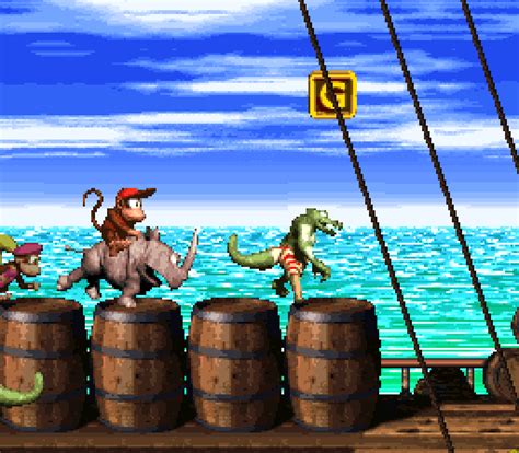 Donkey Kong Country 2 Diddys Kong Quest SNES 020 The King Of Grabs
