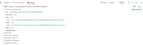 Let Postman CLI Present TLS Client Certification When Making Reques