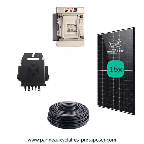Kit Panneaux Solaires SolarPAP Coffret De Protection Avec Parafoudre