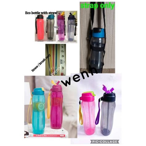 Slim Eco Bottle With Straw 2 750ml PWP Tupperware Plus