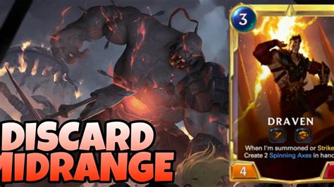 Sion S Discard Midrange Draven Sion Legends Of Runeterra Youtube