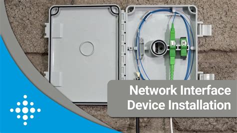 Network Interface Device Unboxing And Installation Foncs Youtube