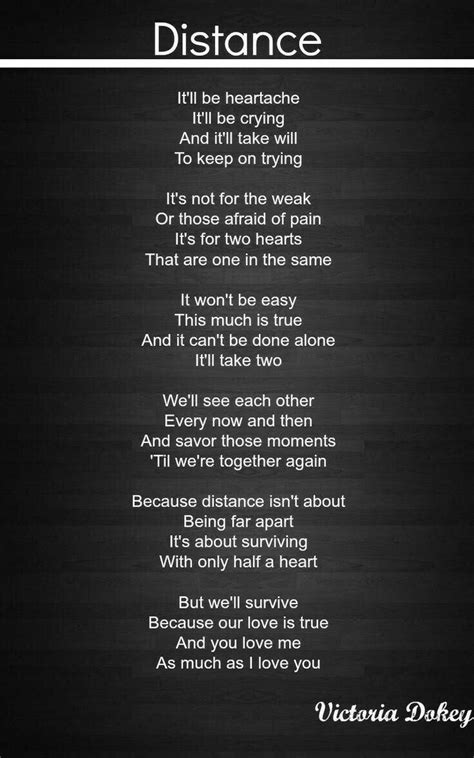 Poems For Him Long Distance
