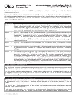 Completable En línea Instrucciones para completar la peticin de