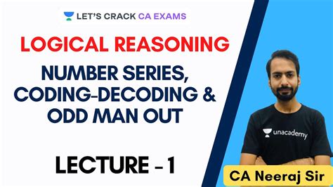 Lecture 1 Logical Reasoning Number Series Coding And Decoding