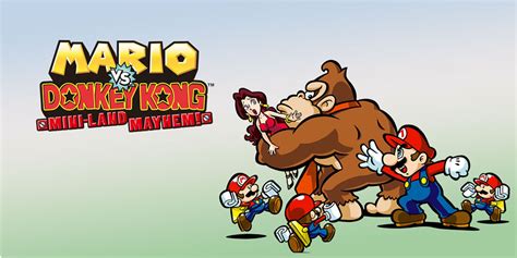 Mario vs Donkey Kong Mini Land Mayhem Nintendo DS Игры Nintendo