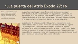 La puerta del Atrio Estudio del Tabernáculo PPT