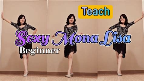 Sexy Mona Lisa Line Dance Begginer Teach YouTube