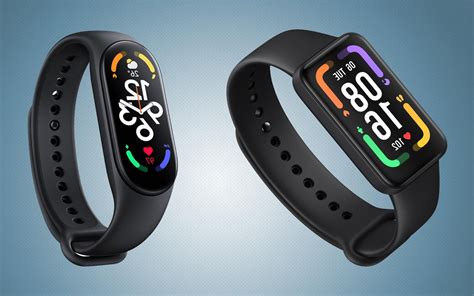 Сравнение фитнес браслета Xiaomi Mi Band 7 vs Mi Band 7 Pro