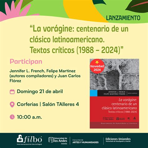 La vorágine centenario de un clásico latinoamericano Textos críticos