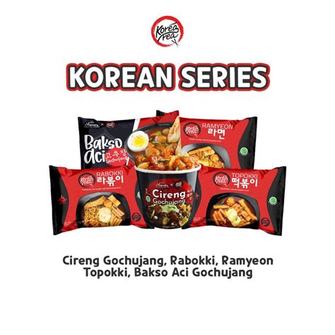Jual Marenta X Korearea Paket Korean Series Rabokki Topokki