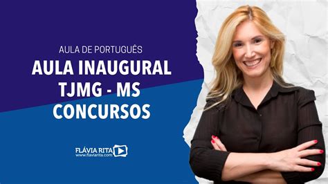 Aula de Português para o concurso do TJMG Perfil da banca MS