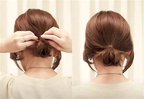 Tạo kiểu Các kiểu búi tóc đẹp cho tóc ngắn ngay tại nhà