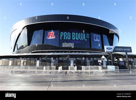 Las Vegas Nevada USA 6th Feb 2022 Allegiant Stadium During The NFL