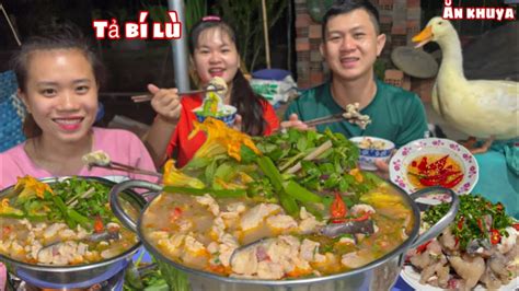 Đi Học Về Khuya Chị Dâu Nấu Món CÁ TRA TẢ BÍ LÙ SIÊU CAY Lát Mỏng Chờ