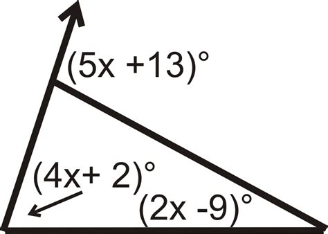 exterior angles theorems read geometry ck 12 foundation