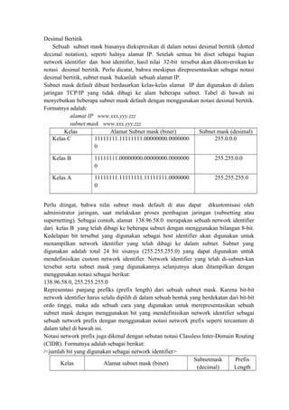 Laporan 3 Netmask Subnetting PDF