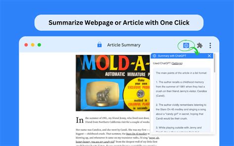 Article Summarizer Use Chatgpt To Summarize An Article