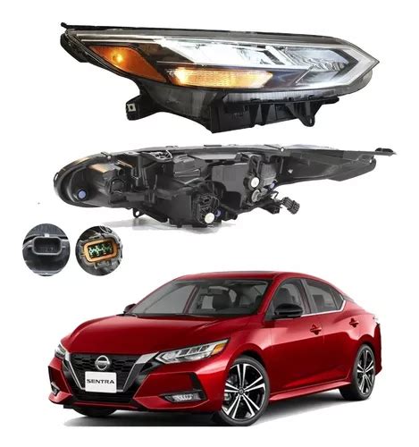 Faro Nissan Sentra Full Leds Derecho Env O Gratis