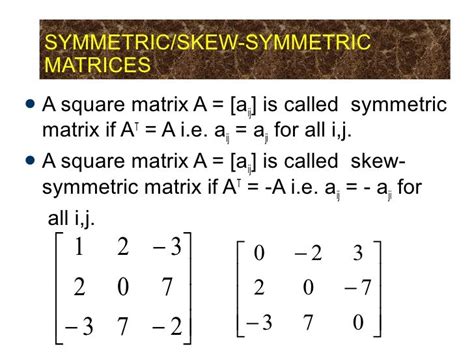 matrices