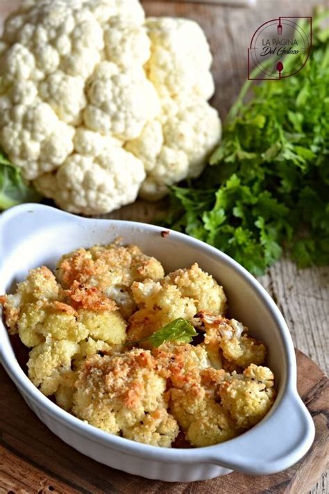 Cavolfiore Gratinato Al Forno Light Contorno Di Cavolfiore