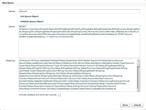 Adding A Source Based On A Salesforce Query