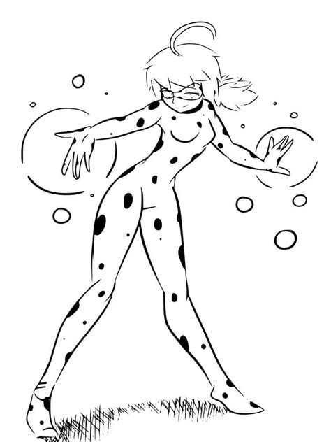 Dibujos De Miraculous Ladybug Para Colorear Para Colorear Pintar E