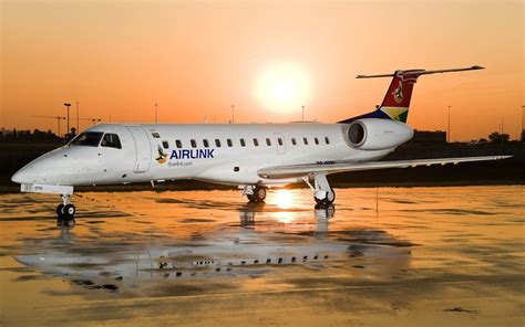Airlink da África do Sul torna se a primeira cliente do país a