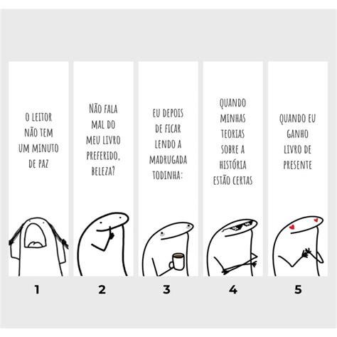 Kit Marca P Ginas Flork Mania Dos Leitores