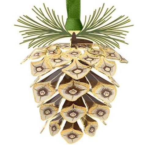 Sylvan Pine Cone Christmas Ornament Handcrafted In The Usa