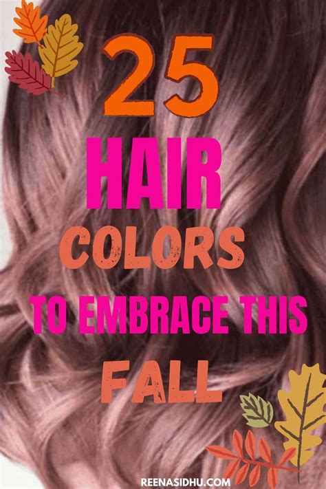 25 Stunning Fall Hair Colors For 2024 To Embrace The Seasons Beauty
