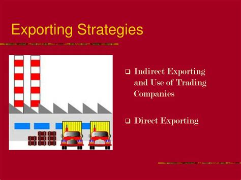export strategy