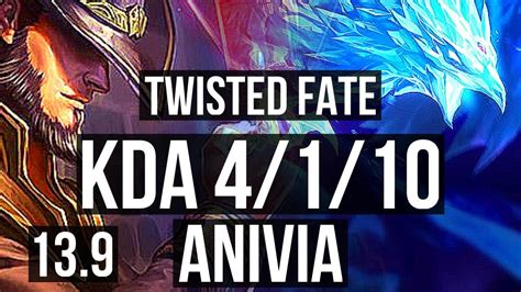 Tf Vs Anivia Mid M Mastery Games Kr Master