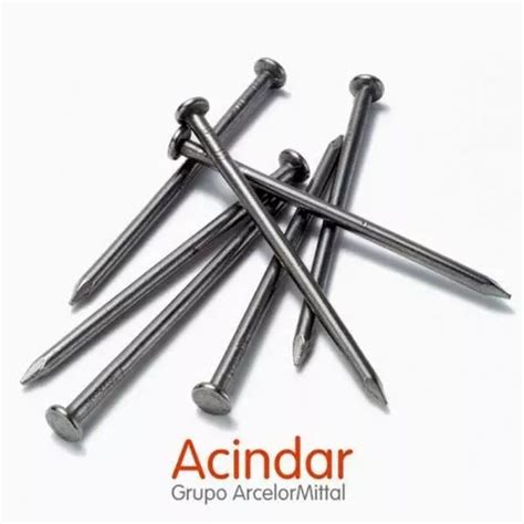 Clavos 2 1 2 Pulgadas Punta Paris X 30 Kg Acindar Granel Envío gratis