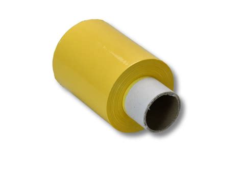 Mini Stretchfolie 100 mm breit x 150 lfm 23µ gelb