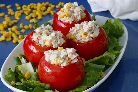 Tomates Rellenos de Atún Cocina a Buenas Horas
