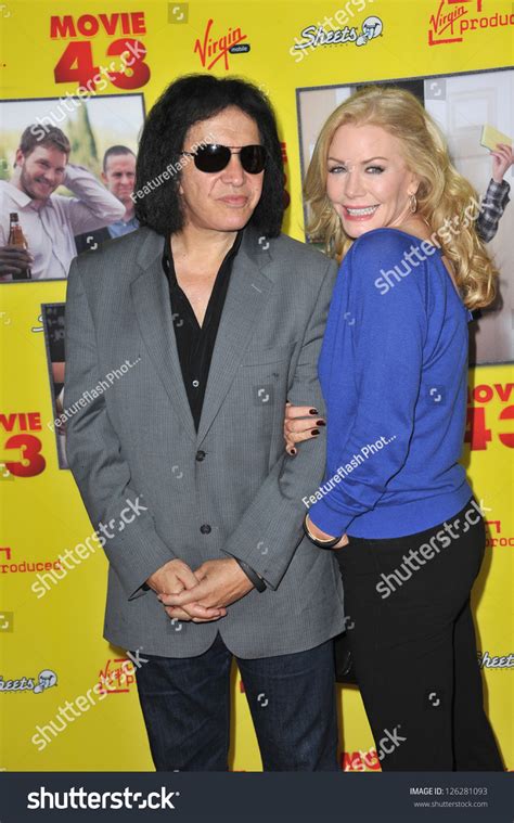 Gene Simmons Wife Shannon Tweed Los Foto Stok 126281093 Shutterstock