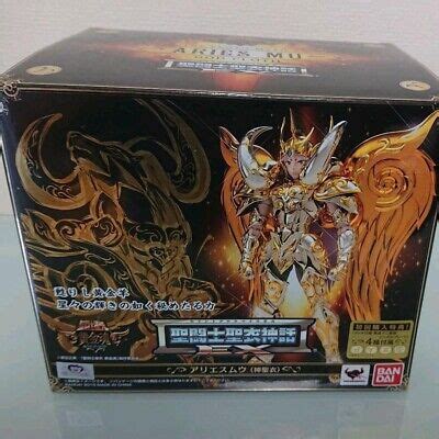 Saint Cloth Myth EX Aries Mu God Cloth Saint Seiya Soul Of Gold Bandai