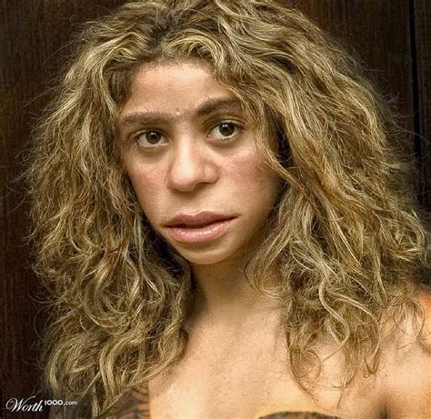 Female Neanderthal Reconstruction Neanderthal Woman Facial